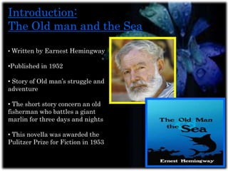 Symbolism in "The Old man and the sea" | PPTX