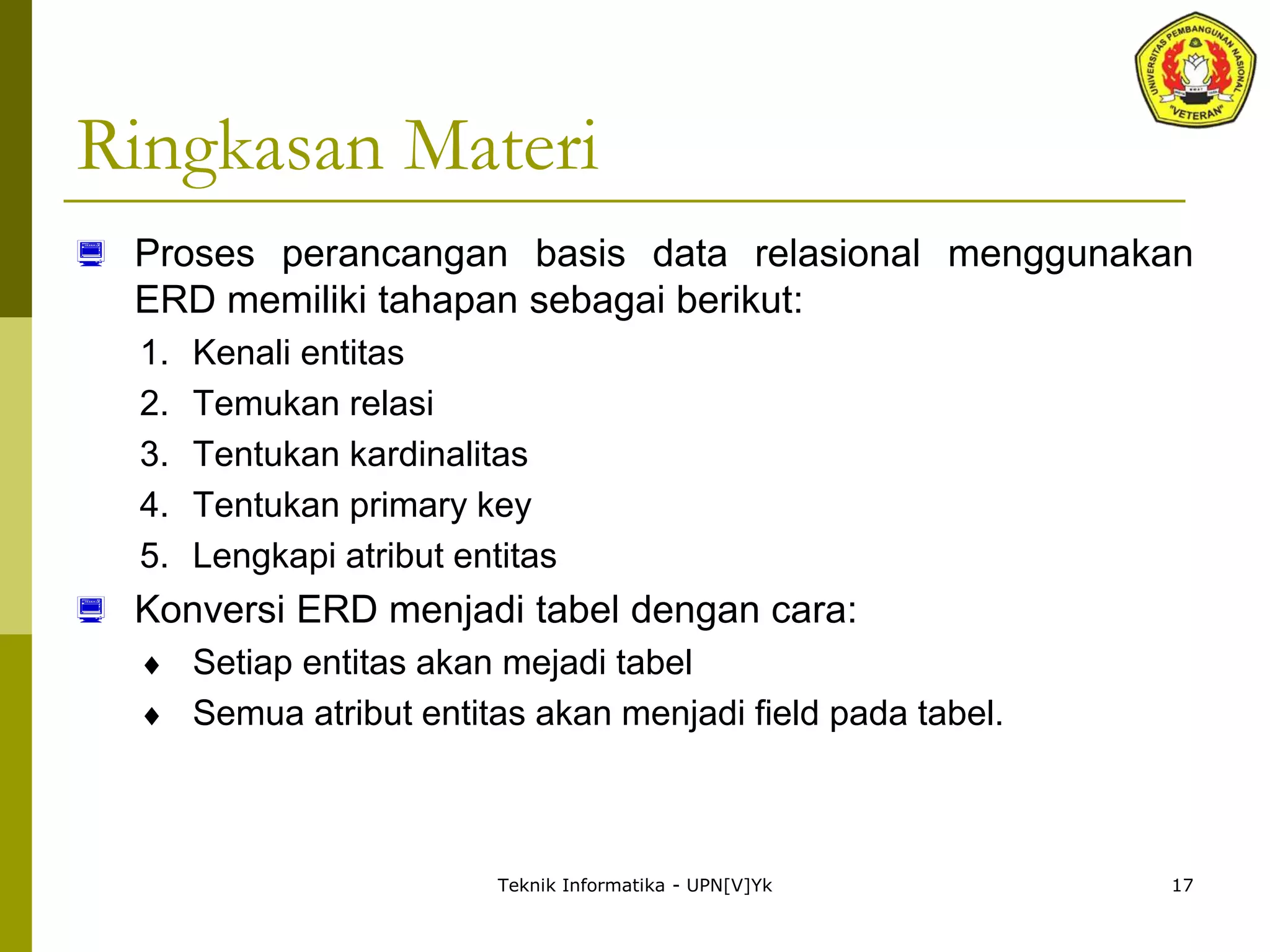 P-10 Perancangan Dengan ERD.ppt