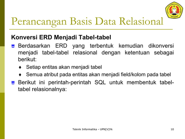 P-10 Perancangan Dengan ERD.ppt