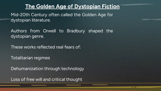 p-110-History of English Literature from 1900-2000 Rise of Dystopian ...