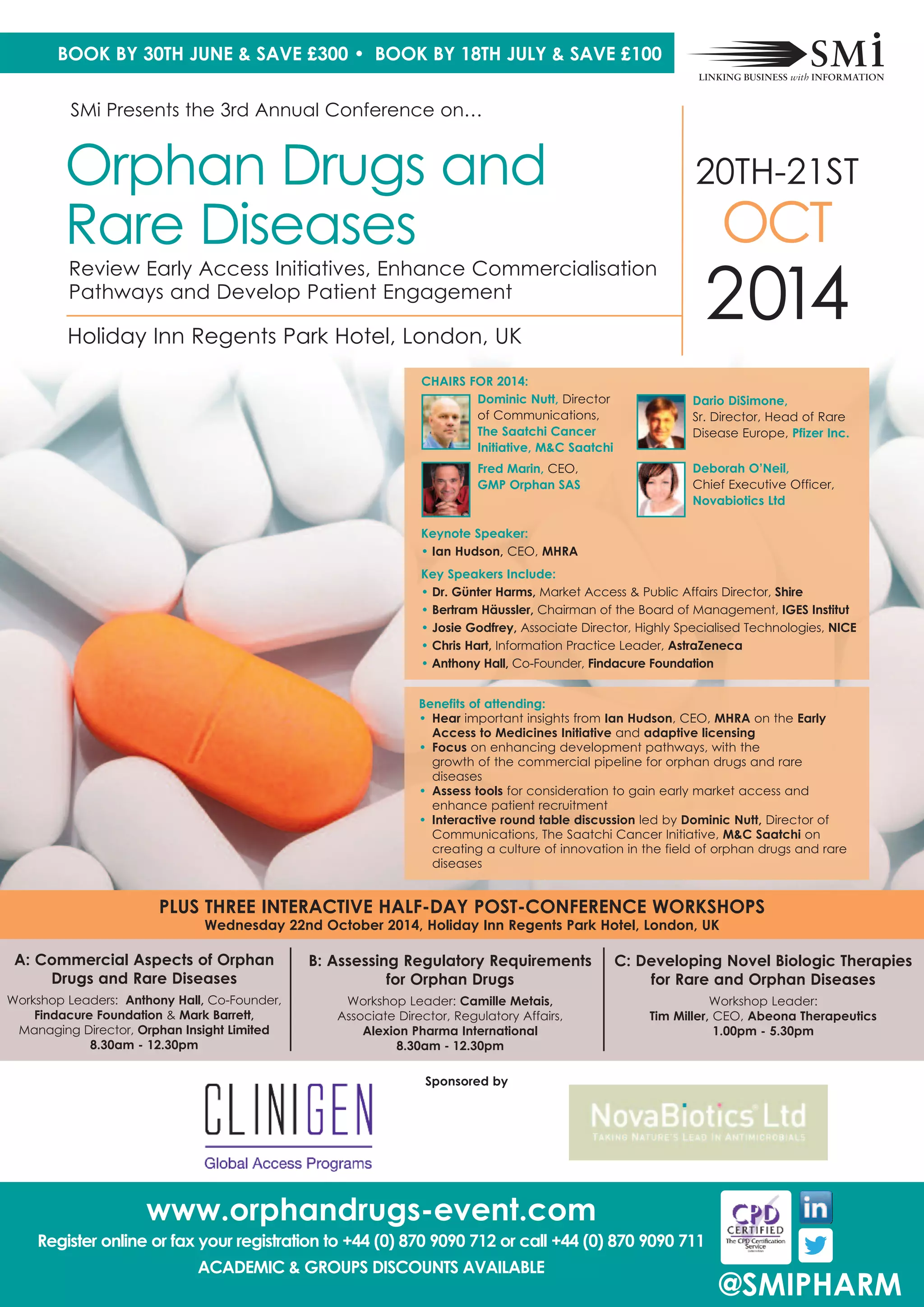 SMi Group's Orphan Drugs conference | PDF