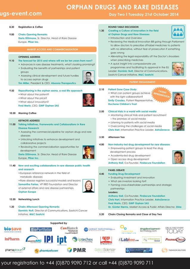 SMi Group's Orphan Drugs conference | PDF | Cancer | Diseases and ...