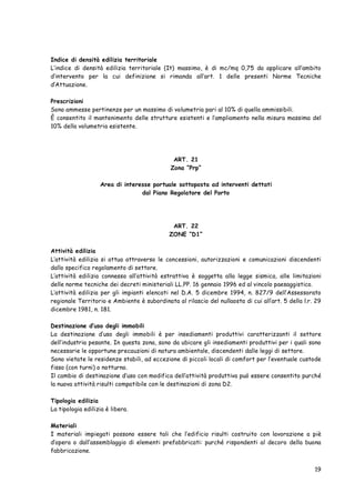 P.r.g. isola delle femminenorme def | PDF