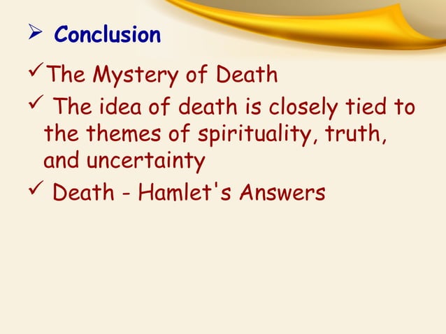 Some Important Scenes In " Hamlet ".. | PPT