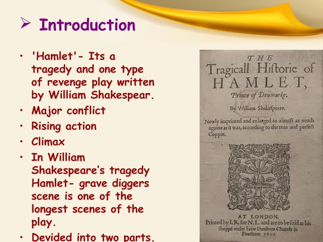 Some Important Scenes In " Hamlet ".. | PPT