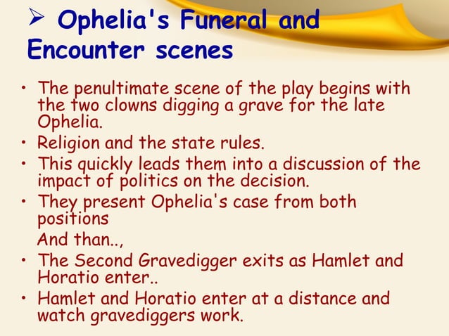 Some Important Scenes In " Hamlet ".. | PPT