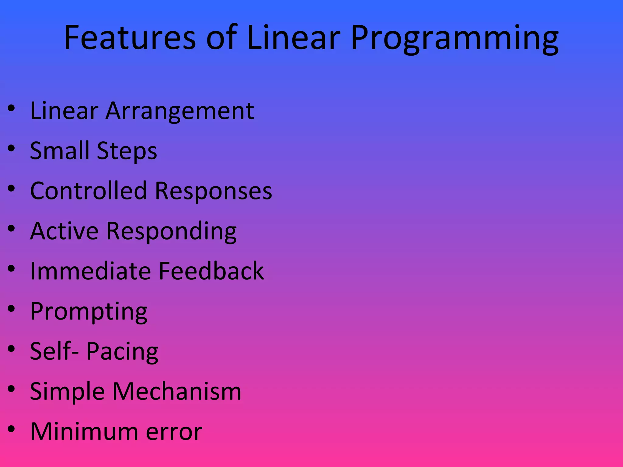 programmed learning | PPT