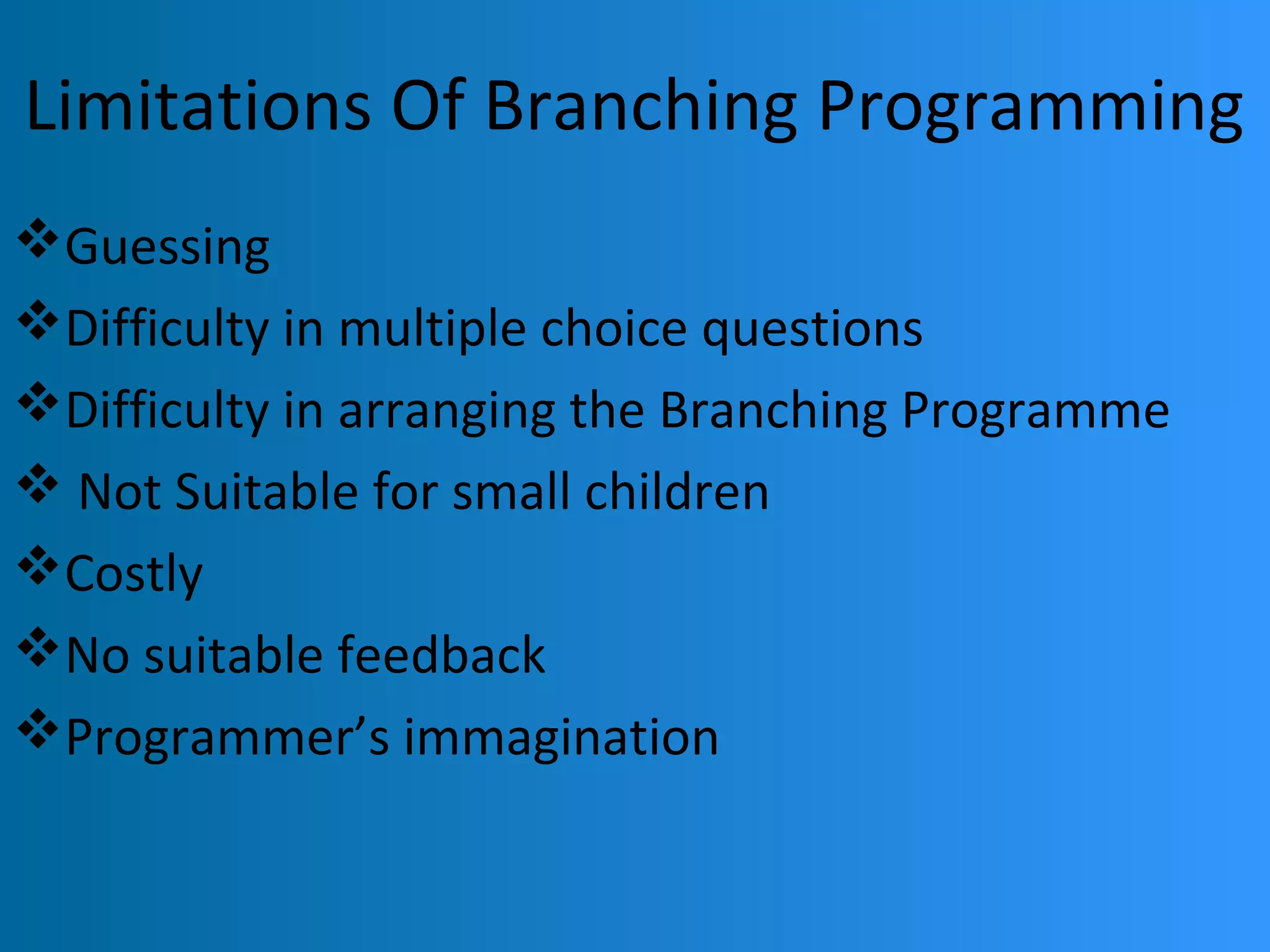 programmed learning | PPT