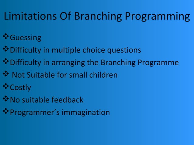 programmed learning | PPT