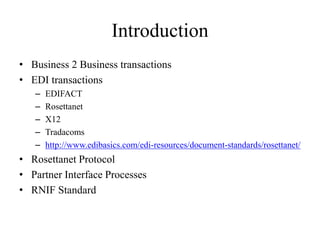 Rosettanet ppt | PPTX