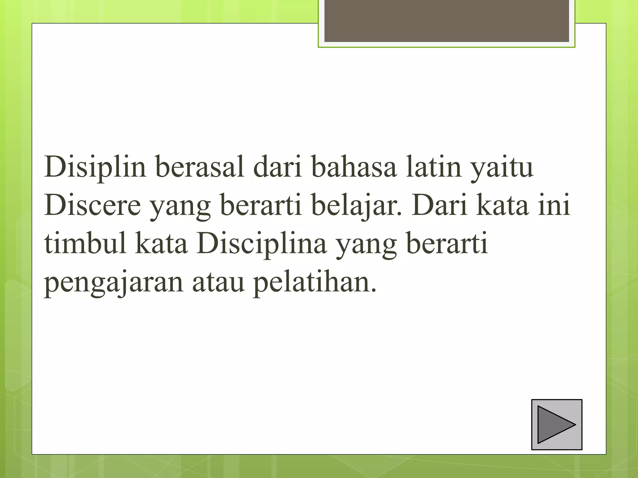 P.p.t ( meningkatkan kedisiplinan siswa ) | PPTX