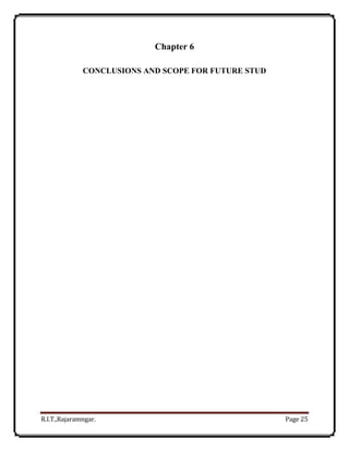 P.e.b. mini project report | PDF