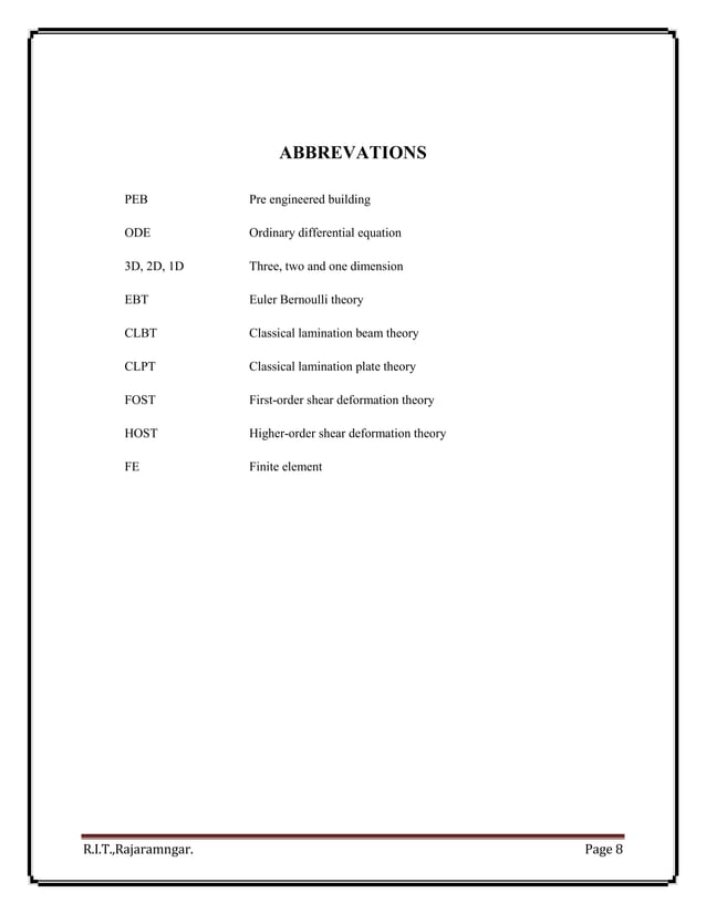 P.e.b. mini project report | PDF