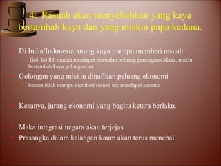 Jenayah / jenayah rasuah boleh merntuhkan sesebuah negara | PPT