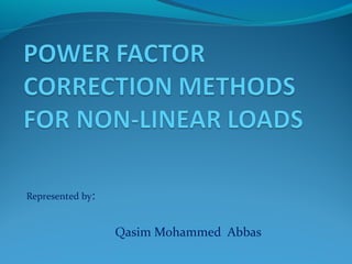 P.F.C. Methods in Non-Linear Loads | PPS