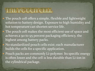 P.p.t on types of electric cells | PPTX
