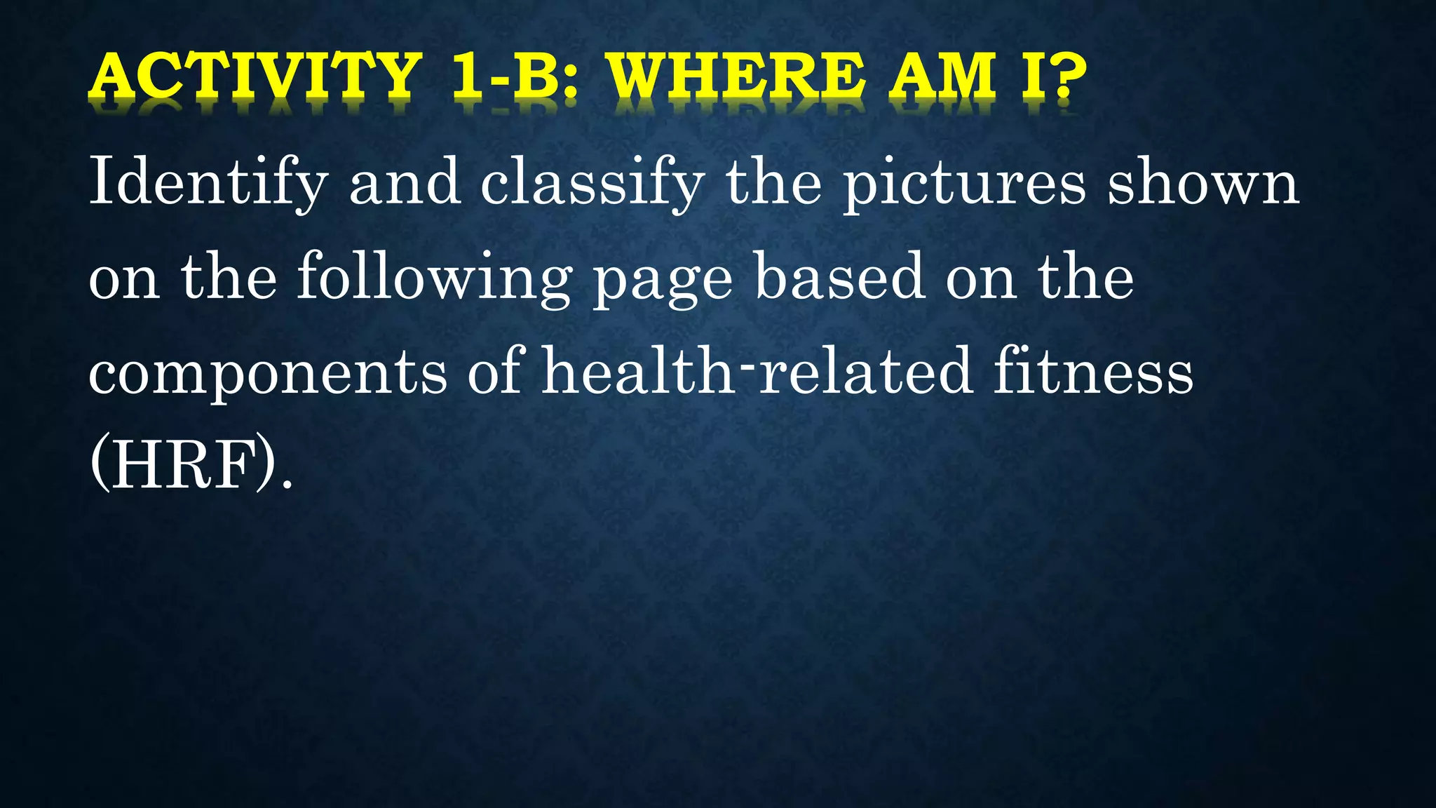 Unit 1: Physical Fitness - MAPEH 8 (Physical Education) | PPTX