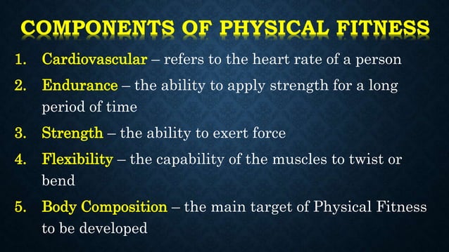 Unit 1: Physical Fitness - MAPEH 8 (Physical Education) | PPTX