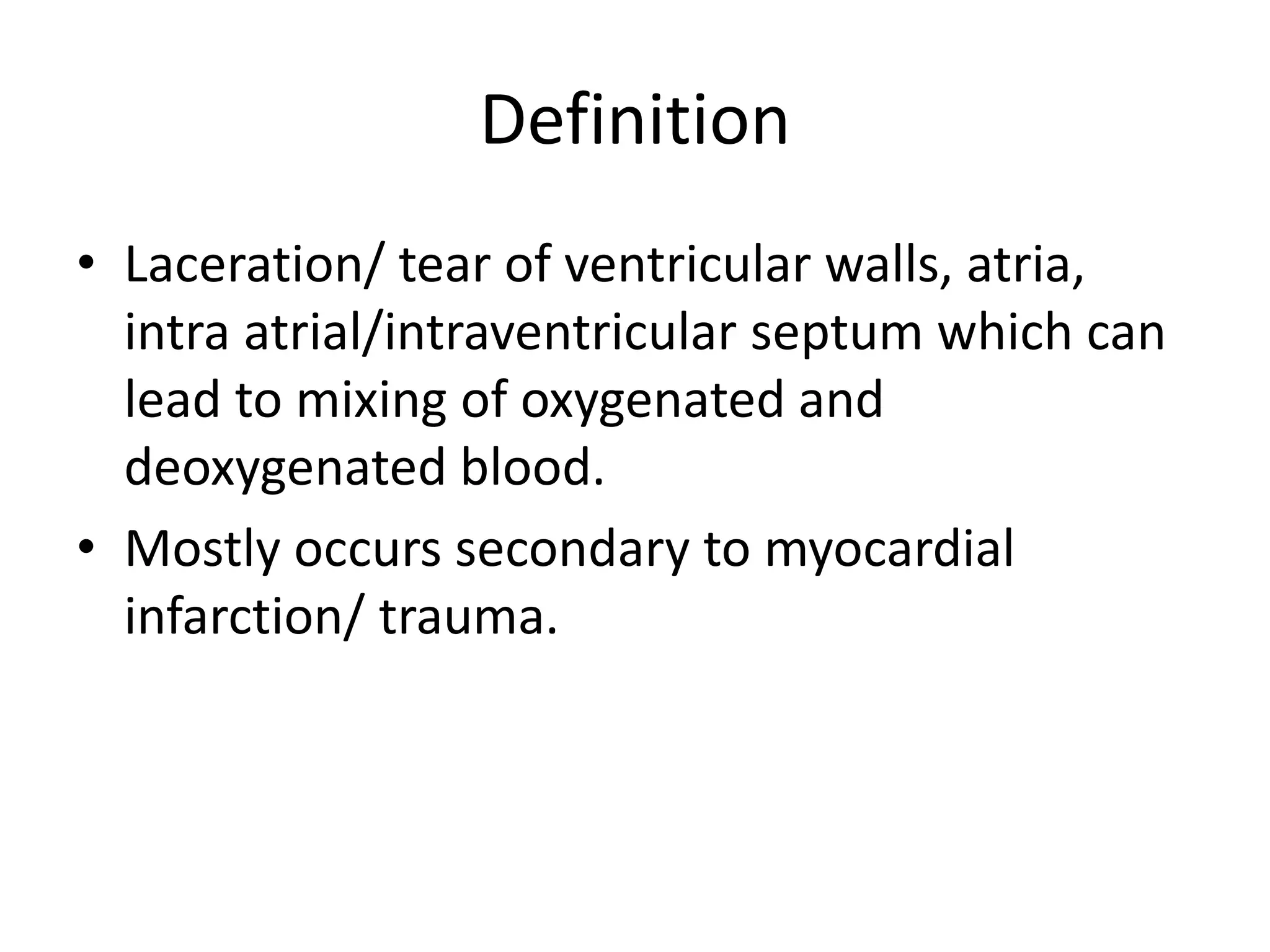 pericardial effusion, cardiac tamponade and myocardial rupture | PPTX