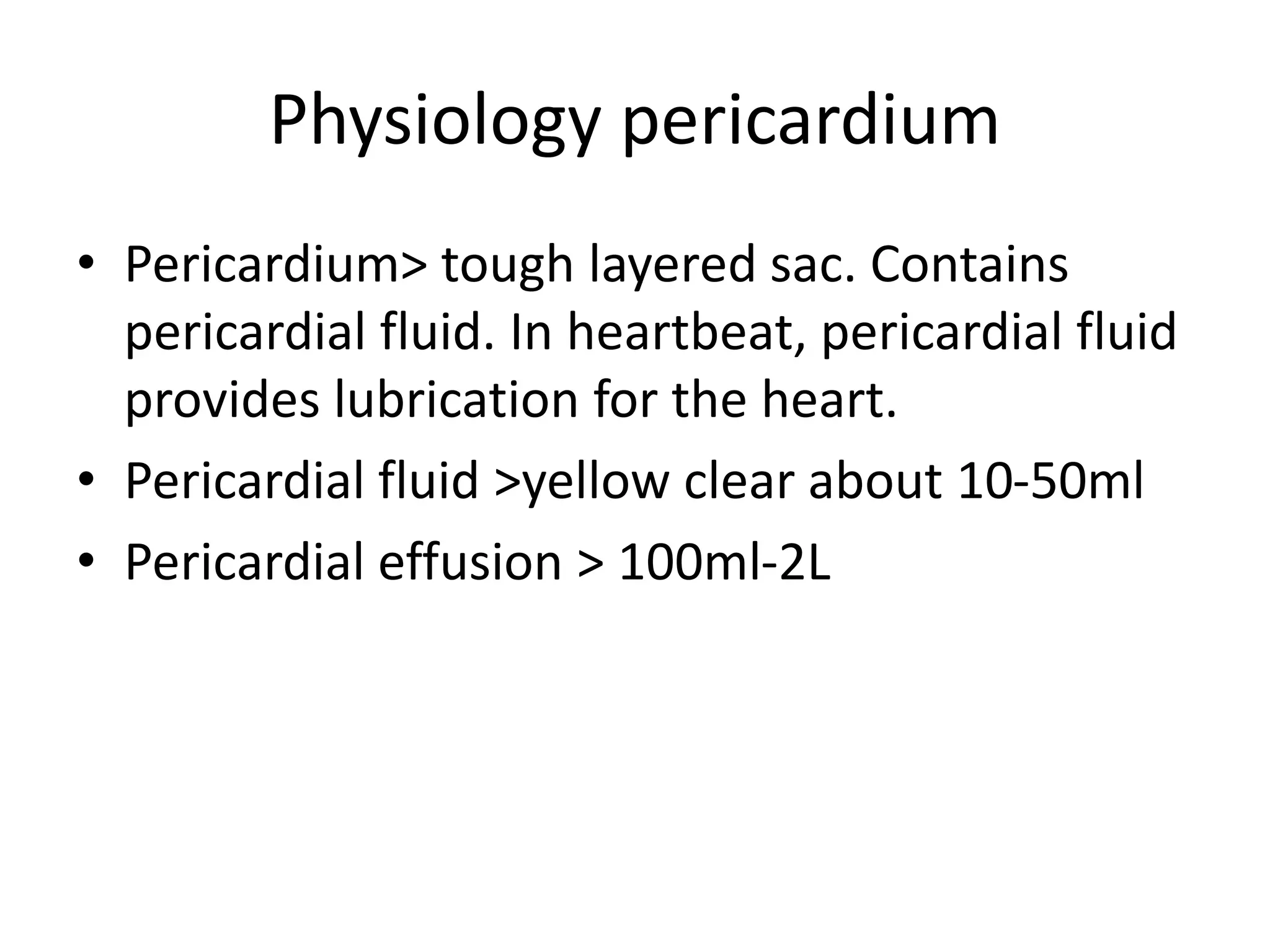 pericardial effusion, cardiac tamponade and myocardial rupture | PPTX