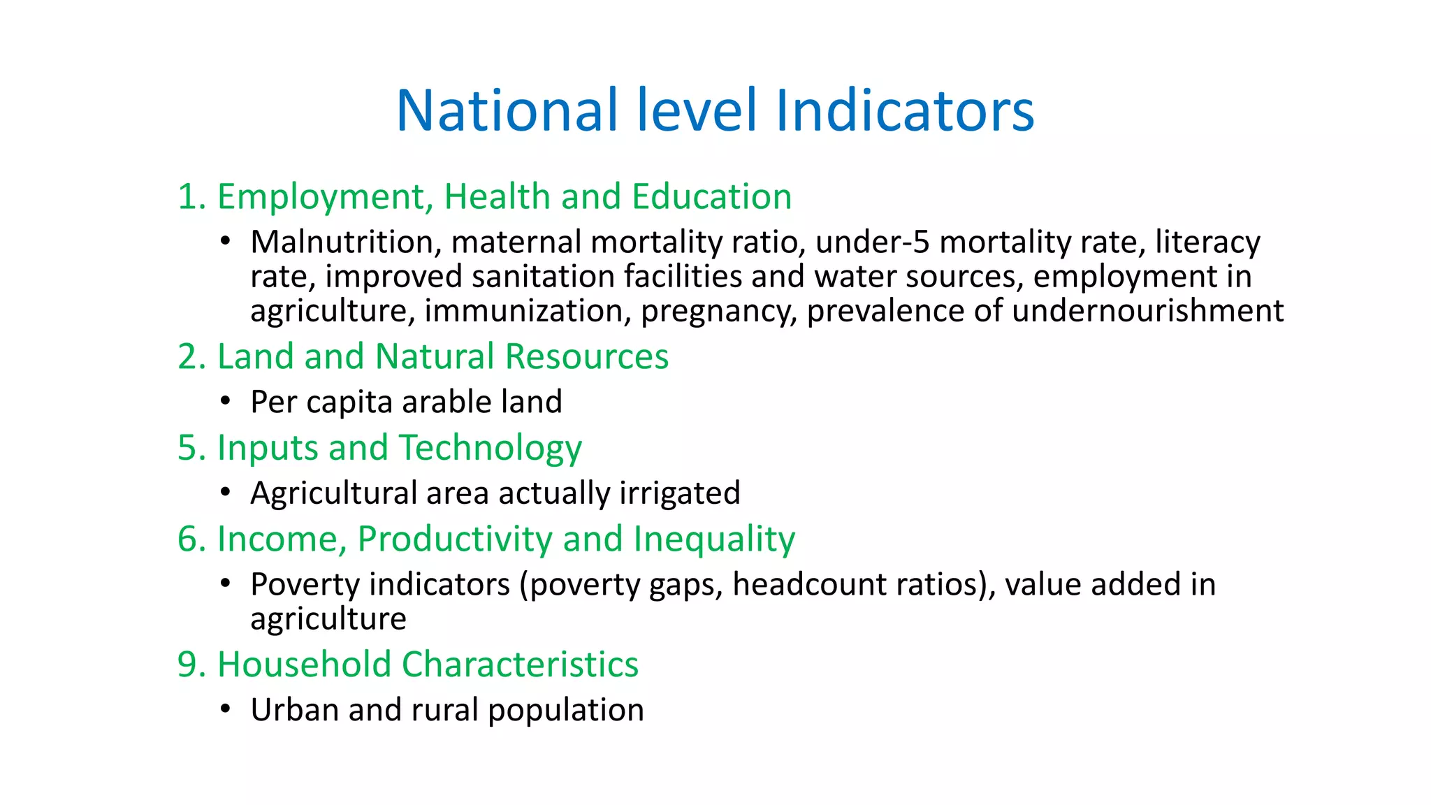 Overview of RuLIS (Piero Conforti, FAO) | PDF