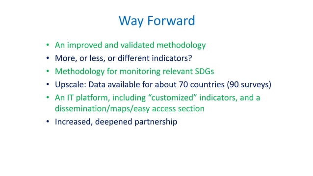 Overview of RuLIS (Piero Conforti, FAO) | PDF