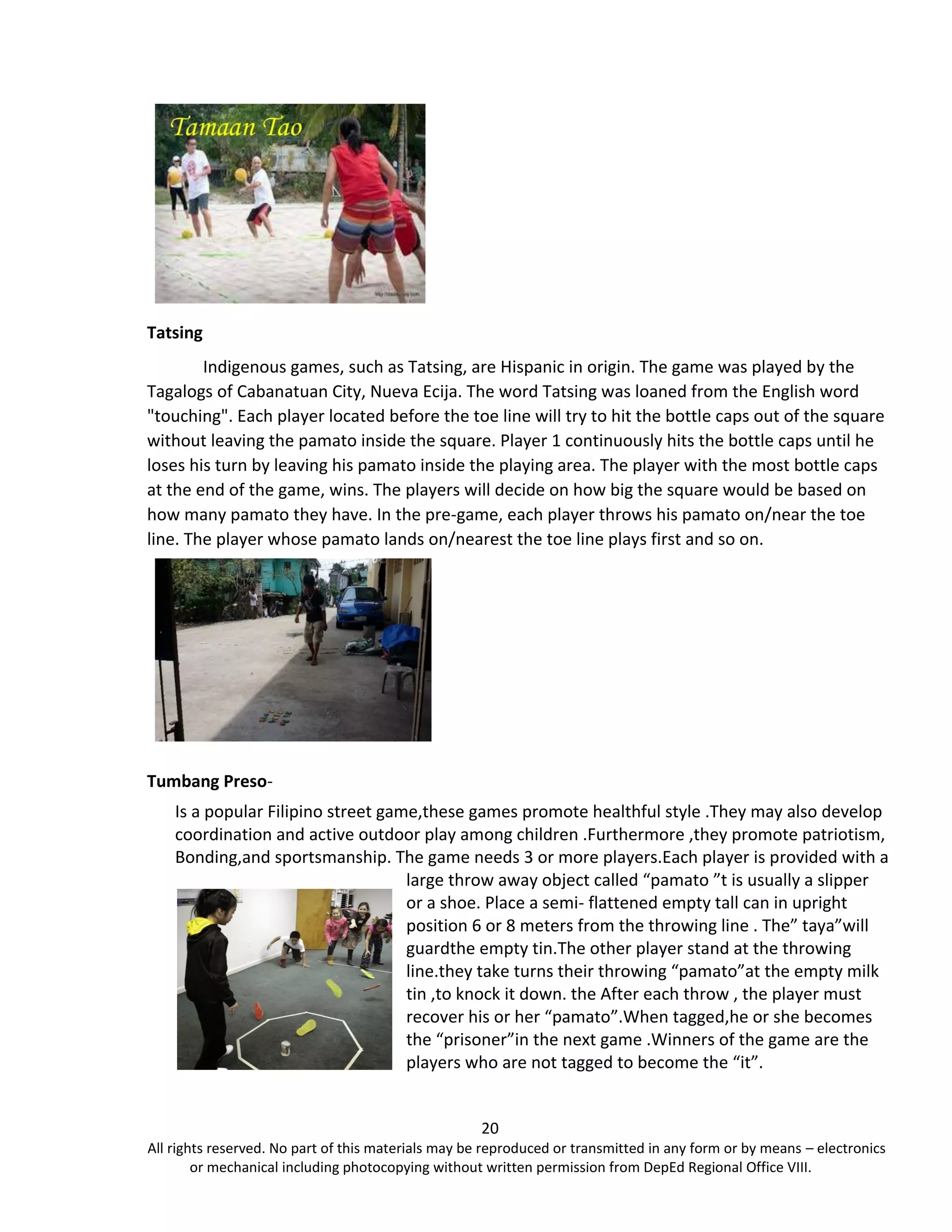 PE 6 K-12 TEACHER'S GUIDE Q1 2017 | PDF