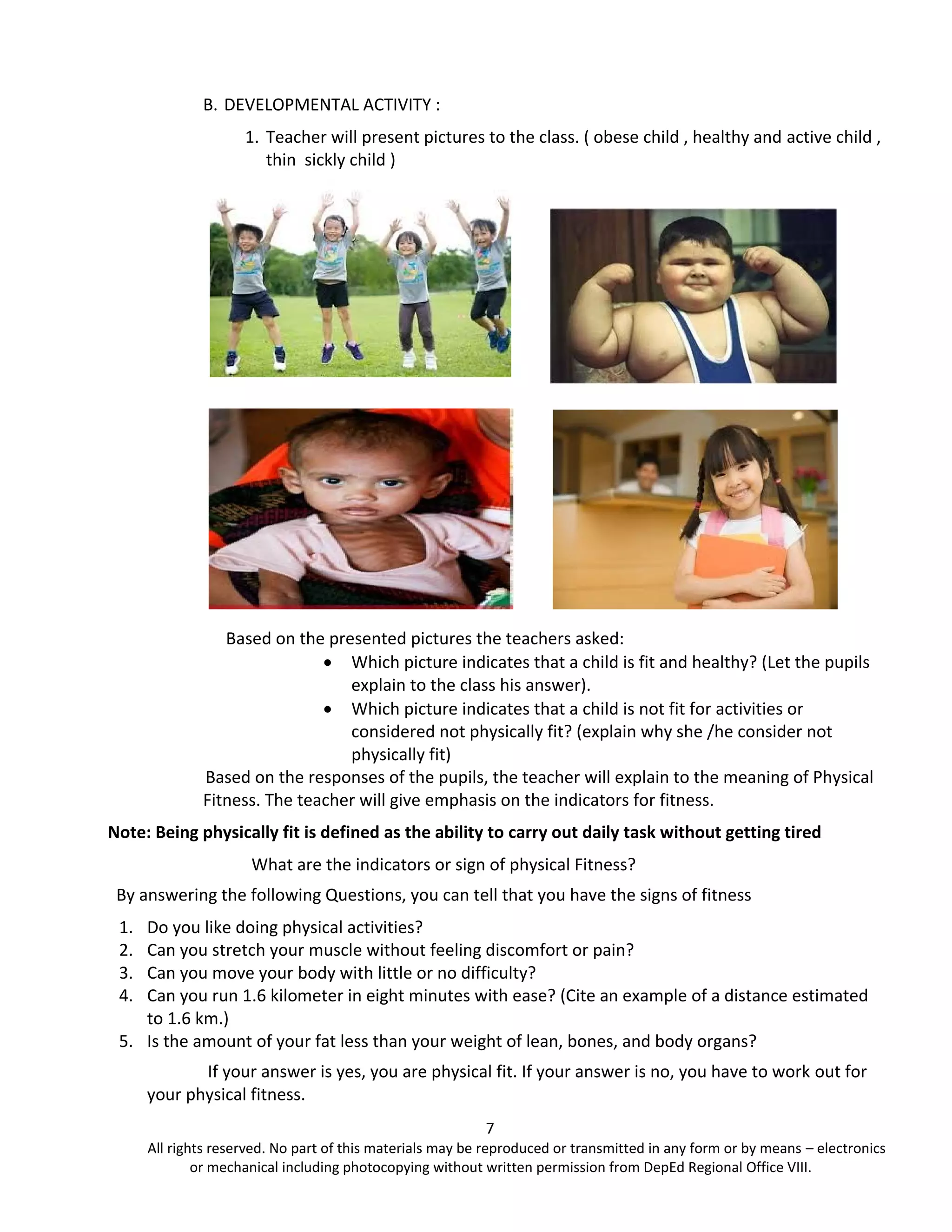 PE 6 K-12 TEACHER'S GUIDE Q1 2017 | PDF