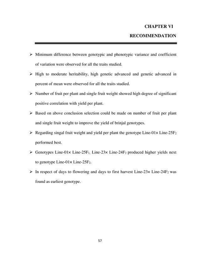 VARIABILITY STUDY IN F2 MATERIALS OF INTERVARIETAL CROSS OF BRINJAL ...