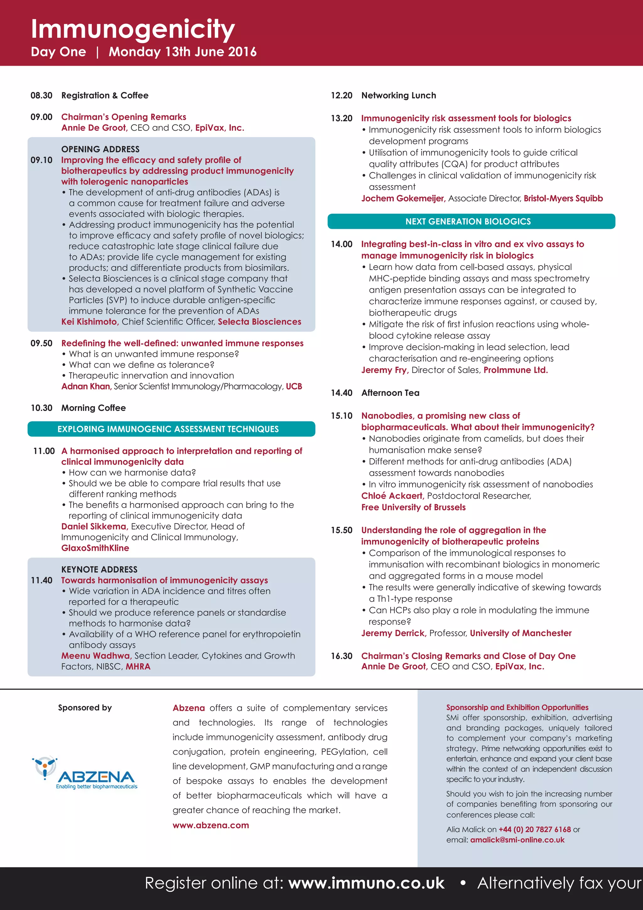 Immunogenicity 2016 | PDF