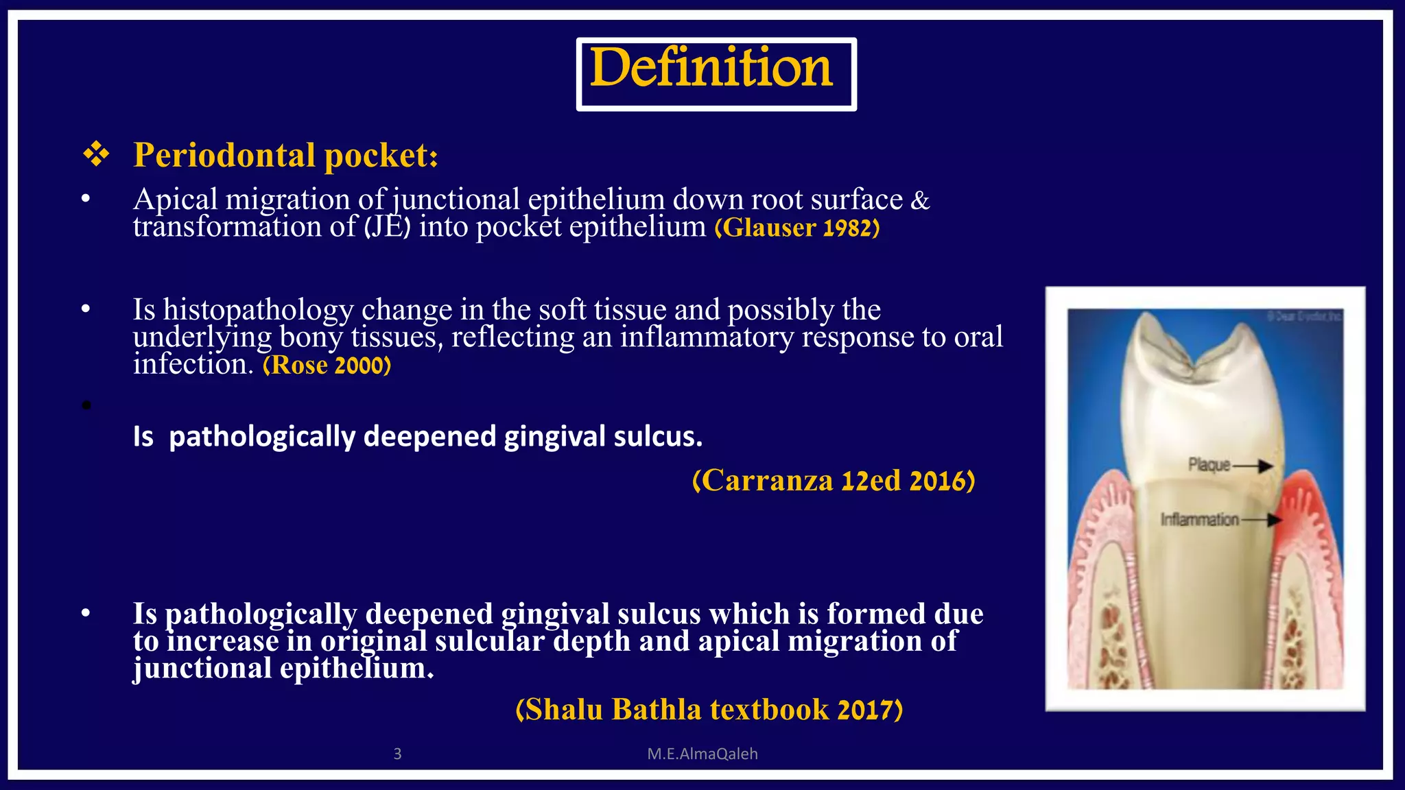 Periodontal Pocket | PDF