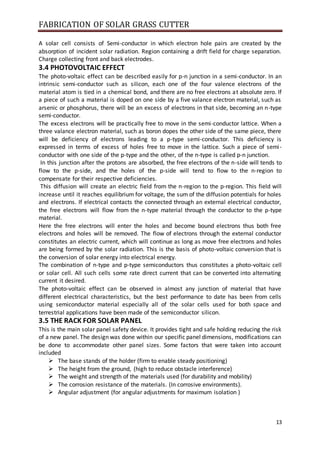 solar grass cutter | DOCX