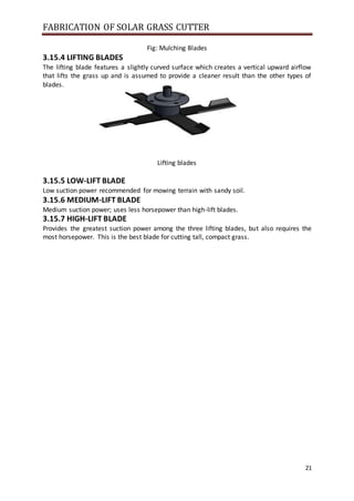 solar grass cutter | DOCX