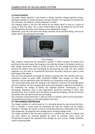 solar grass cutter | DOCX
