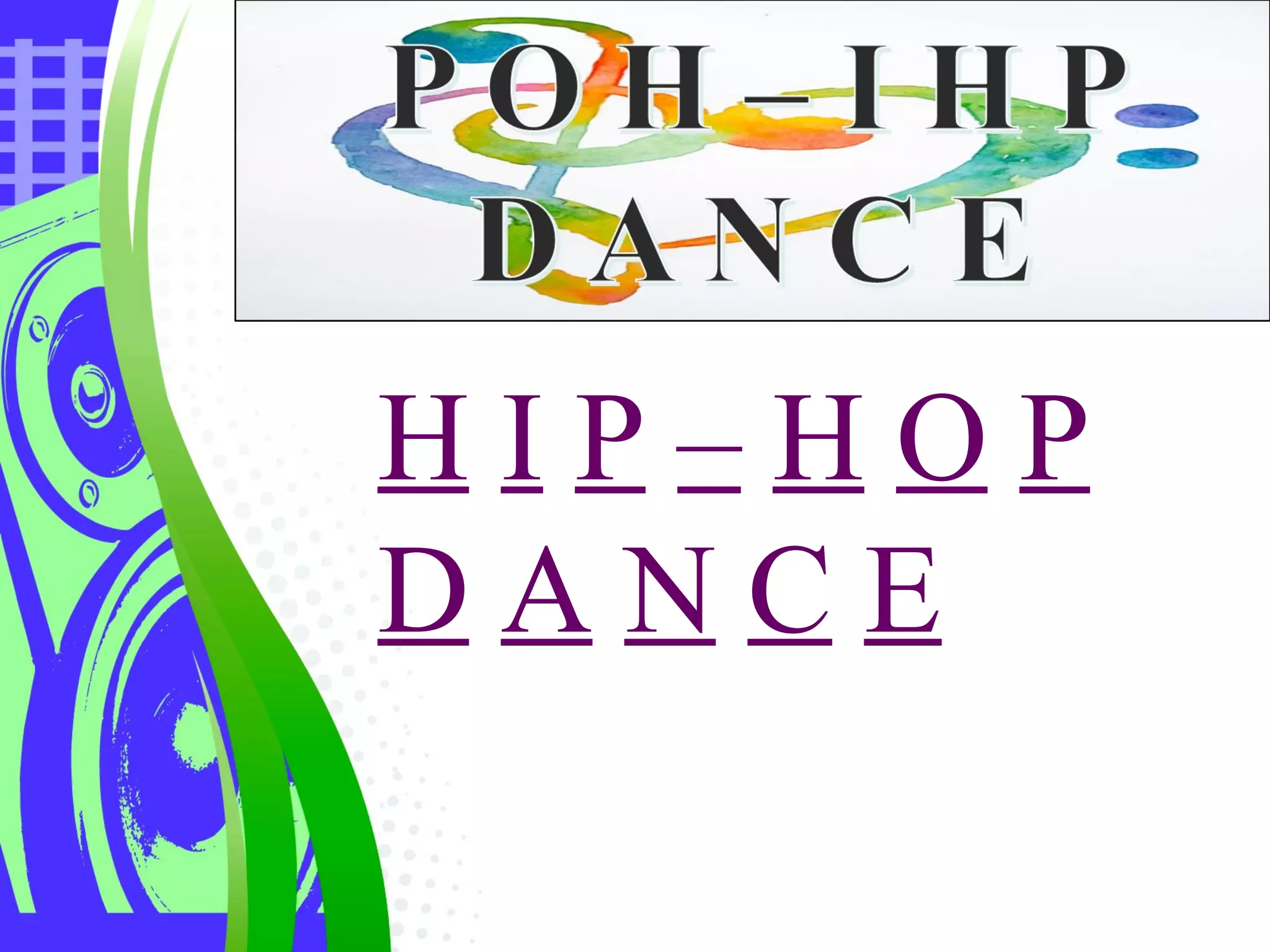 Grade 10 P.e. hip hop &street dance word scramble | PPT