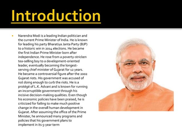 P.m. modi | PPT