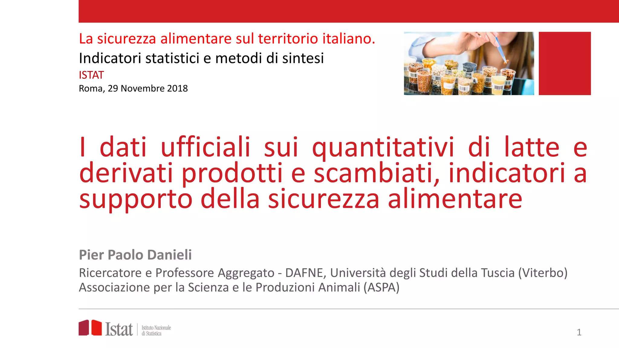 P.P.Danieli, I dati ufficiali sui quantitativi di latte e derivati ...