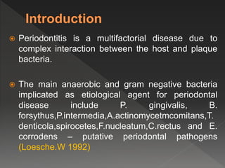 P.gingivalis seminar | PPTX