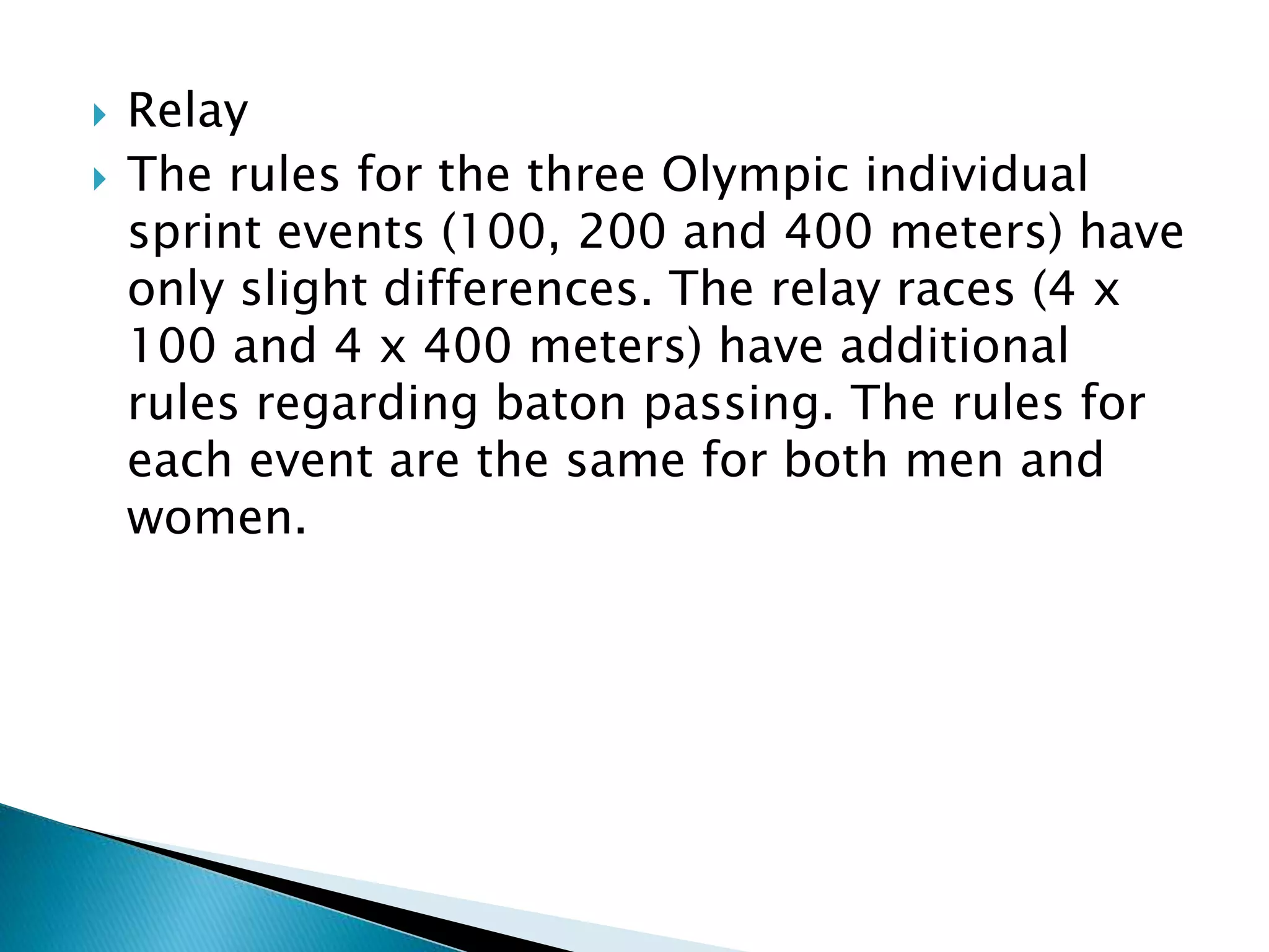 Athletics Rules and Regulations | PPTX