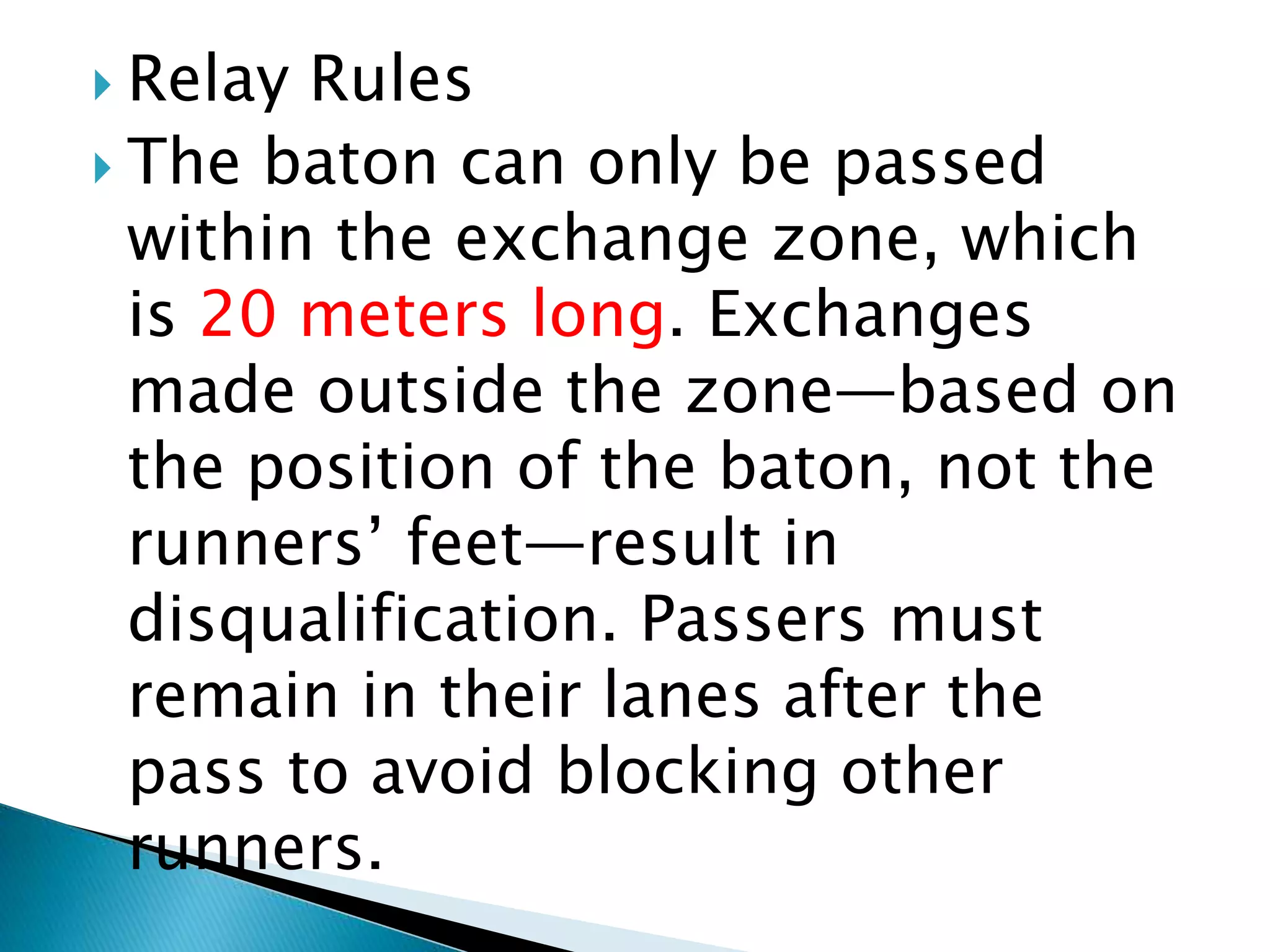 Athletics Rules and Regulations | PPTX