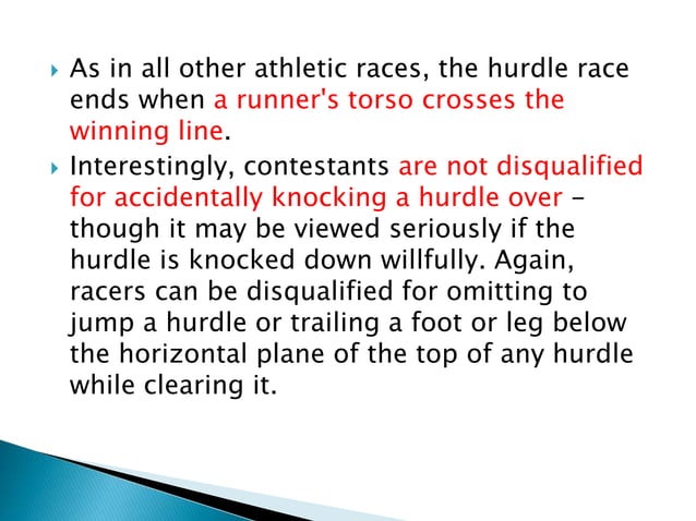 Athletics Rules and Regulations | PPTX