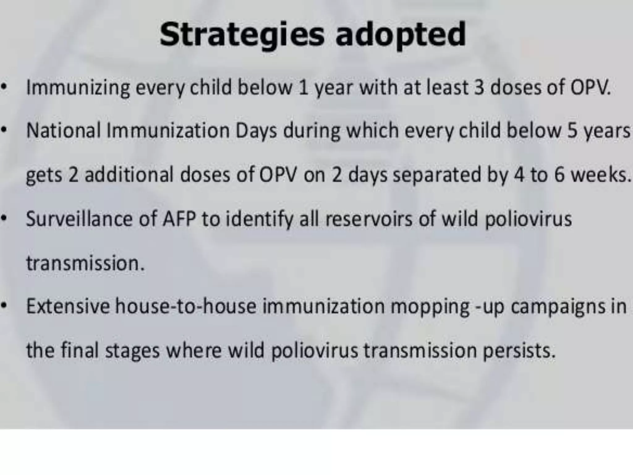 Pulse polio immunizaton program | PPTX