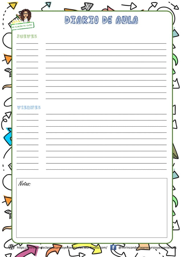 CUADERNO DOCENTE 20-21. DIARIO DE AULA | PDF