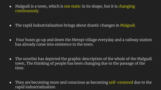 Comparative Study of R.K. Narayan's 'Malgudi' and Thomas Hardy's ...