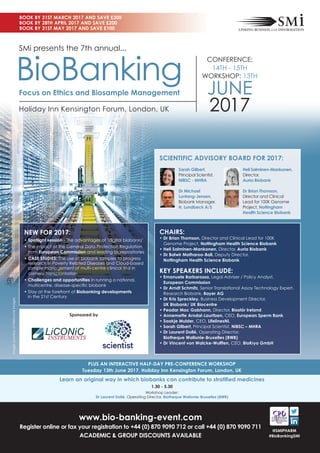 BioBanking 2017 | PDF