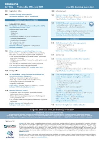 BioBanking 2017 | PDF