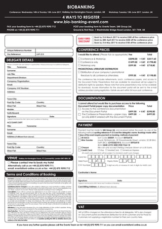 BioBanking 2017 | PDF