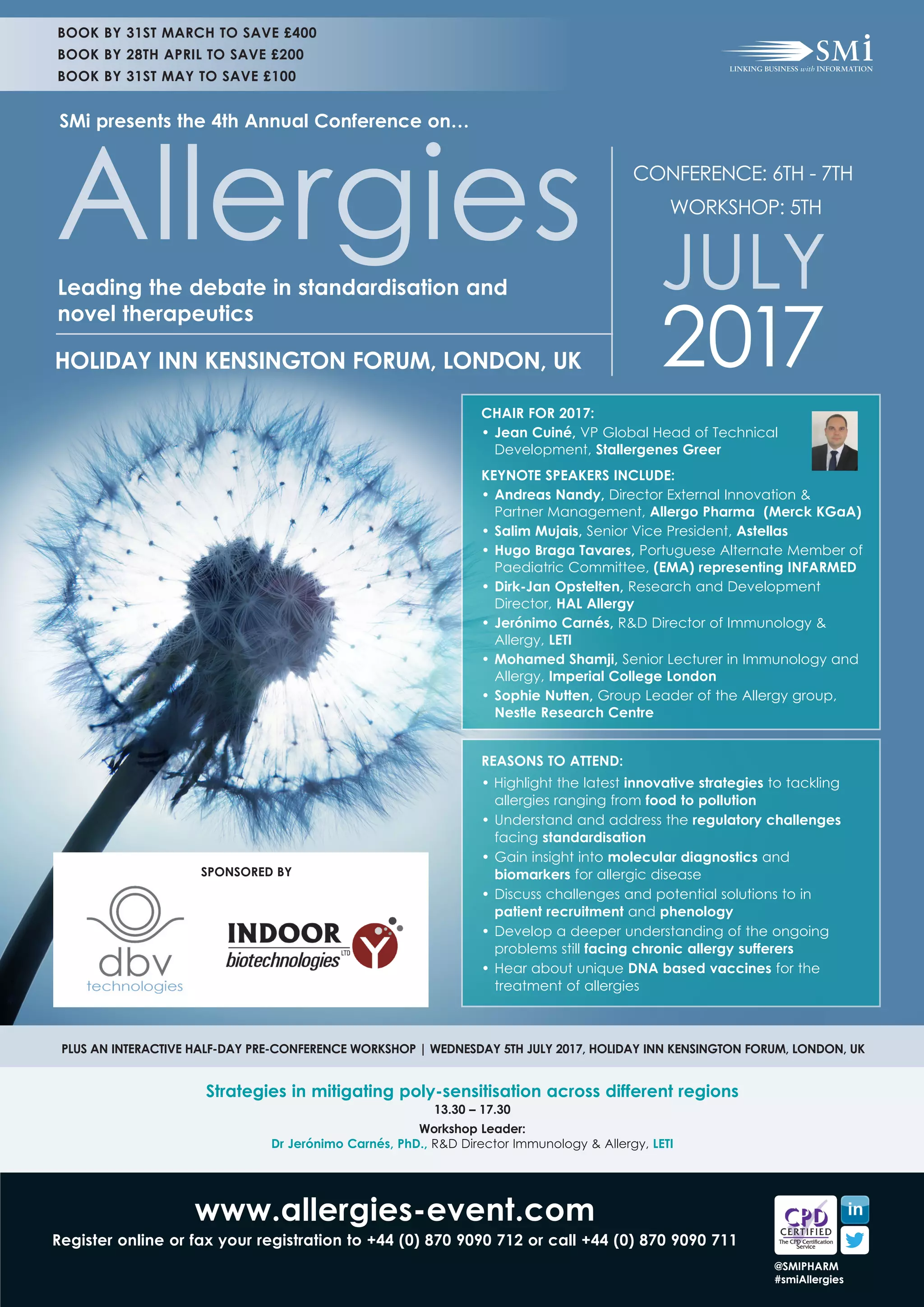 SMi Group's Allergies 2017 conference | PDF