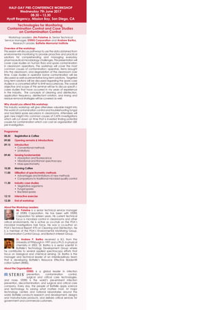 Pharmaceutical microbiology west coast | PDF