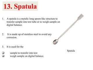 Pharmaceutical Chemistry laboratory Glasswares and apparatus.pptx